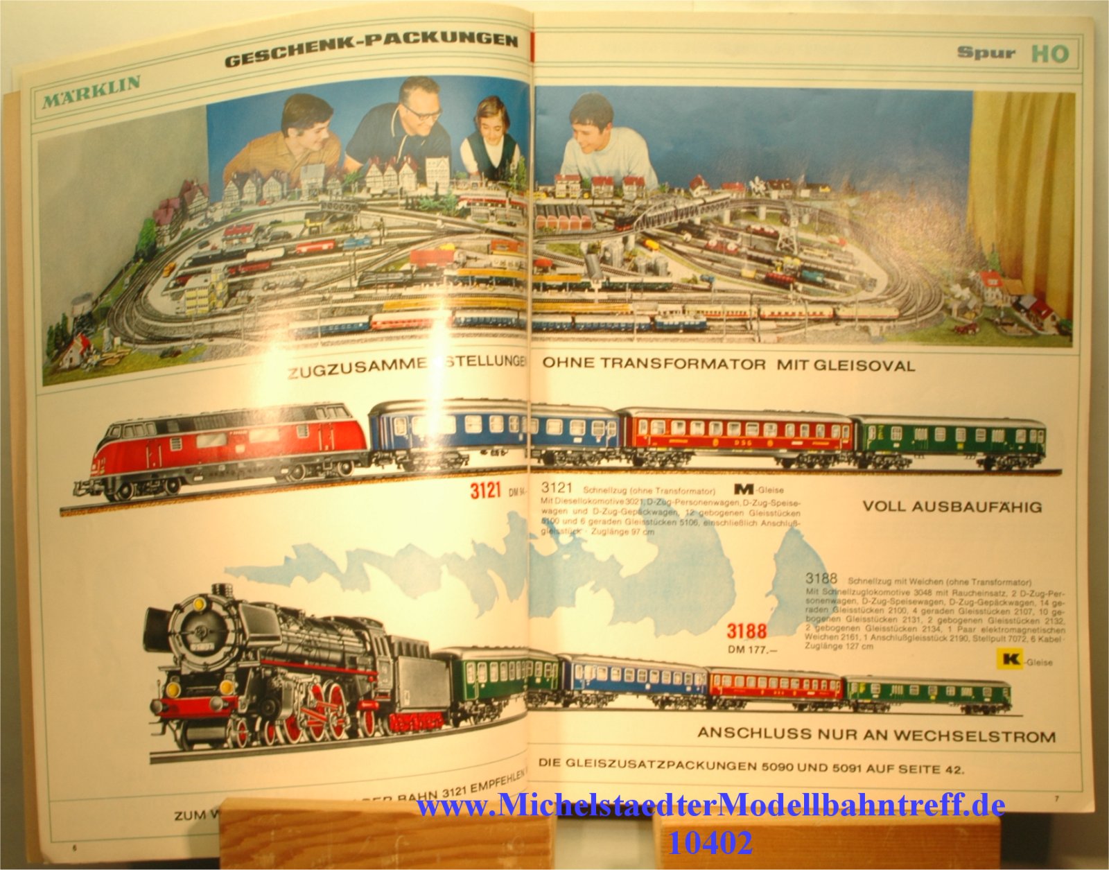 Märklin Katalog 1970,Bei uns finden Sie Märklin Neuware, Sammlerstücke, Raritäten, Leerkartons ...